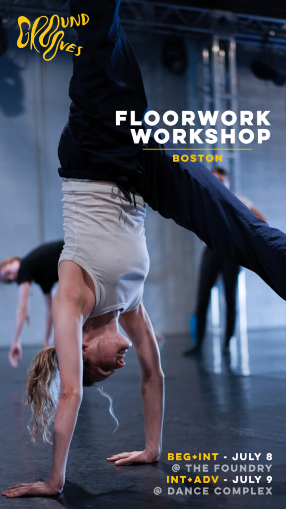 Ground Grooves Floorwork Workshops- Beg+Int, Int+Adv - BDA
