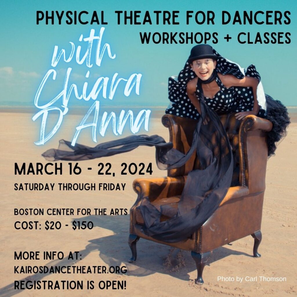 Chiara D'Anna Physical Theatre for Dancers Workshop + Classes - BDA