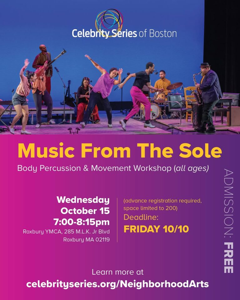 Body Percussion Workshop: Music From The Sole - BDA